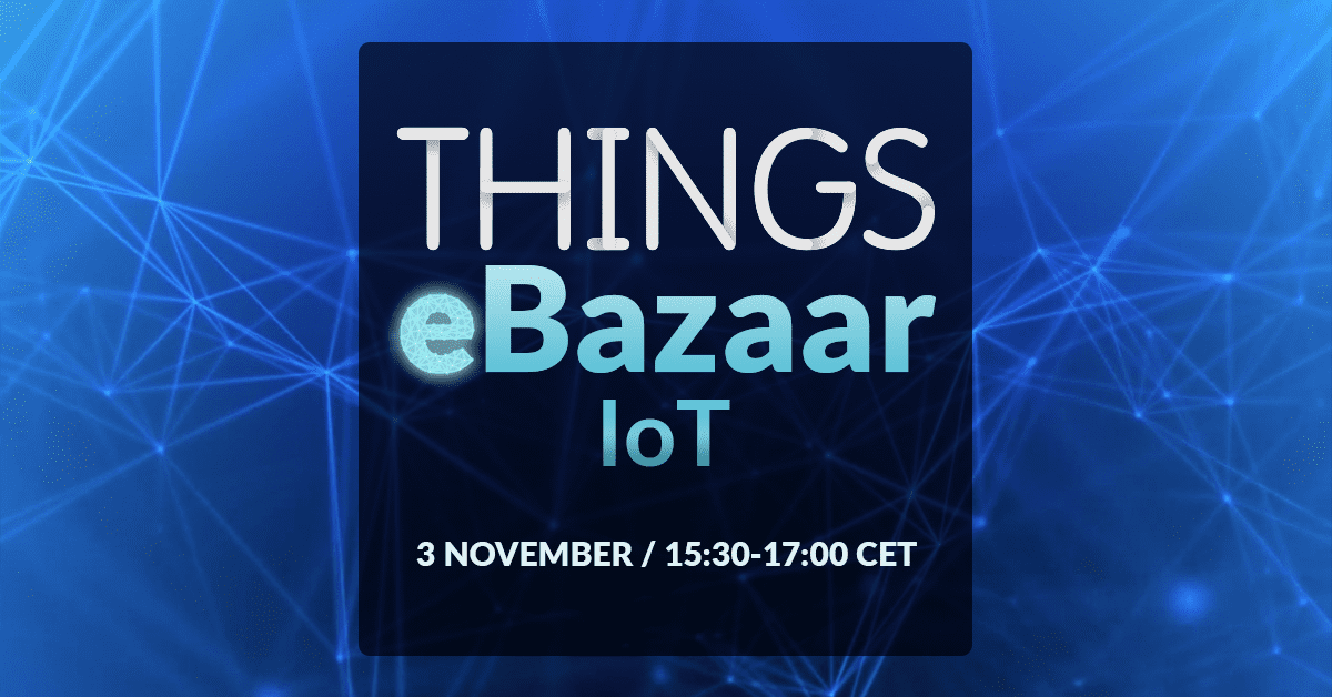 THINGS eBazaar™, IoT, 3 November 2022 - THINGS Stockholm