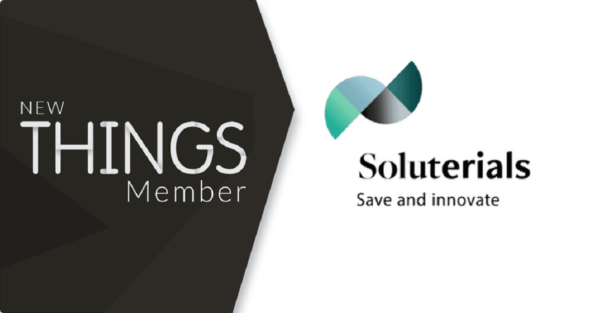 New THINGS Member, Soluterials - THINGS Stockholm New THINGS Member, Soluterials - THINGS Stockholm